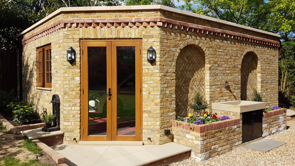 Bespoke sink, with steps and paving stone to match! - Bingley Stone